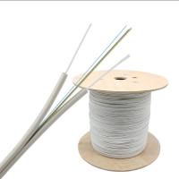 China 2 Core Fiber Optic Drop Cable G657A2 5.2x2.0mm LSZH FTTH Indoor Outdoor for sale