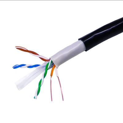 China 23AWG UTP Cat6 Network Cable 305m Box CCA Bare Copper Indoor Outdoor for sale