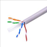 China 23AWG UTP Cat6 Network Cable 305m Box CCA Bare Copper Indoor Outdoor for sale
