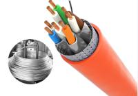 China Cat7 SFTP 23AWG Solid Bare Copper Network Cable 1000ft LSZH for sale