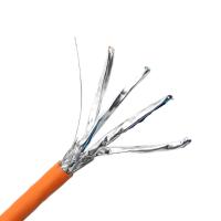 China Indoor Outdoor 1000MHZ SFTP Cat 7 Network Cable 23AWG Shielded for sale