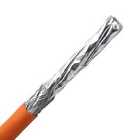 China Indoor Outdoor 1000MHZ SFTP Cat 7 Network Cable 23AWG Shielded for sale