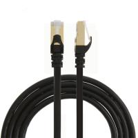 China Cat6a FTP Solid Bare Copper Network Patch Cable 23AWG LSZH 1m for Router LAN for sale