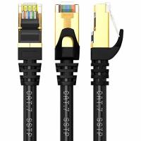 China Cat6a FTP Solid Bare Copper Network Patch Cable 23AWG LSZH 1m for Router LAN for sale