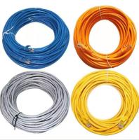 China Flat 3m UTP CAT5e Network LAN Patch Cable 100MHz 1000Mbps for sale