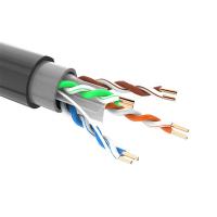 China 24AWG Shielded FTP Cat6 Network Cable 305M Roll Pure Copper 4 Pair LAN for sale