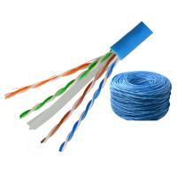 China 24AWG Shielded FTP Cat6 Network Cable 305M Roll Pure Copper 4 Pair LAN for sale