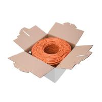 China 24AWG Shielded FTP Cat6 Network Cable 305M Roll Pure Copper 4 Pair LAN for sale