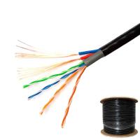 China OEM REACH PE Insulaion Network LAN Cable Blue Black Yellow for sale