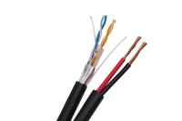 China OEM REACH PE Insulaion Network LAN Cable Blue Black Yellow for sale