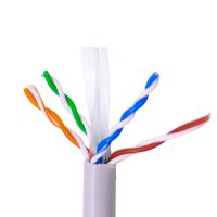 China Indoor Outdoor Cat6 UTP Network LAN Cable 305M 23AWG CCA Bare Copper for sale