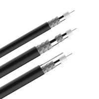 China RG6 Quad Shield CCTV Coaxial Cable For Communication for sale
