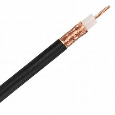 China Bare Copper Coaxial TV Cable RG6 75 Ohm 4.57mm Foam PE for Aerial for sale