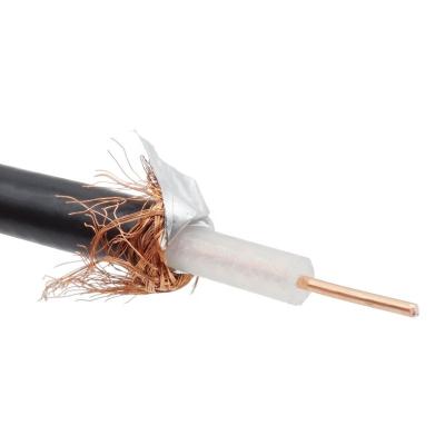 China Waterproof RG6 Coaxial Cable 1.02mm CCS Conductor 75 Ohm for HDTV CATV for sale