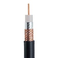 China Waterproof RG6 Coaxial Cable 1.02mm CCS Conductor 75 Ohm for HDTV CATV for sale