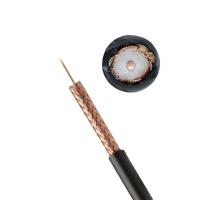 China RG6 Coaxial Cable 75 Ohm 100m Aluminum Foil Braid Shield for TV Satellite for sale