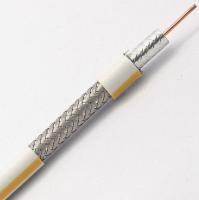 China RG6 Coaxial Cable 75 Ohm 1.02mm CCS Foam PE Shielded for Satellite TV Aerial for sale