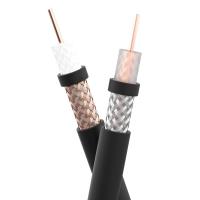 China RG6 RG7 RG213 RG11 RF RG58 Coaxial TV Cable 75 Ohm Black PVC Jacket for sale