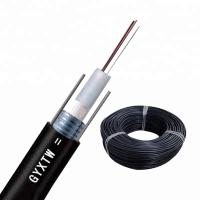 China 12 Core GYXTW Outdoor Fiber Optic Cable 8mm Diameter 2km Drum Direct Burial for sale