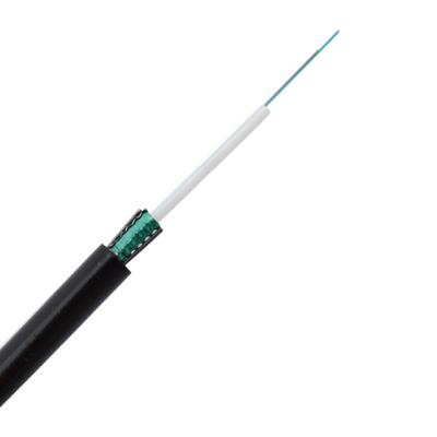 China Multi Mode HDPE Direct Burial Fiber Optic Cable 1000-4000m Reel 8.0mm Diameter for sale