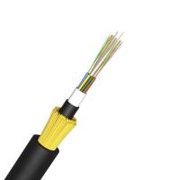 China 10 Core SM Single Mode G657A Fiber Optic Cable Overhead Aerial Dielectric for sale