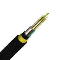 China 144 Core ADSS Fiber Optic Cable 9.5mm LLDPE Jacket SM G652D Outdoor Non Metal for sale