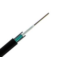 China GYXTW 12 Core G652D Single Mode Fiber Optic Cable 8mm PE Jacket Steel Wire Armored for sale