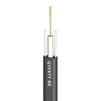 China 1000N Outdoor GYFXTY Flat Fiber Optic Cable 8 Core 12 Core for sale