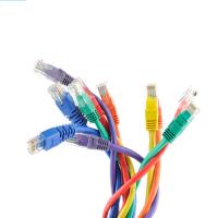 China Cat3 10 Pair Copper Flat Network Cable RJ45 Male To Male for sale