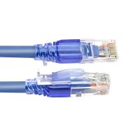 China UTP Cat6a RJ45 Ethernet Patch Cord 24AWG Solid Copper 100MHz Network Cable for sale