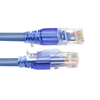 China UTP Cat6a RJ45 Ethernet Patch Cord 24AWG Solid Copper 100MHz Network Cable for sale