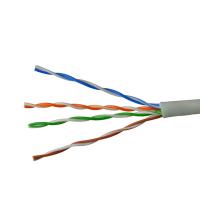 China 305M Cat5 Network Roll UTP Cat5e Lan Cable Grey Color for sale