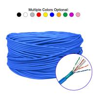China Cat6 F/UTP 23AWG Solid Pure Copper Network LAN Cable 305m 1000ft Box for sale