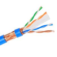 China SFTP STP Indoor Cat6a Ethernet Lan Cable For Telecommunication for sale