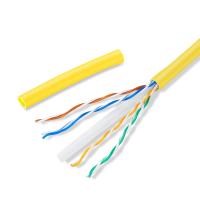 China CAT6 UTP Network Cable 23AWG 4P HDPE Insulation 305M for sale