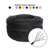 China UTP Outdoor 22AWG 24AWG Ethernet Lan Cable UV Resistant for sale