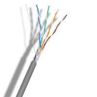 China 305m FTP Cat6 Ethernet Cable 23AWG Solid Copper Network Lan Cable Shielded for sale
