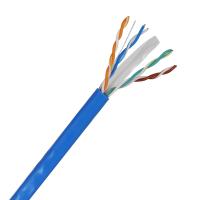 China Custom Length 23 Awg Cat6 Cat6a UTP Network Cable For Camera for sale