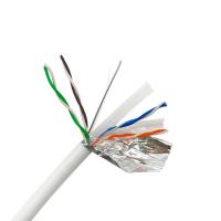 China Custom Length 23 Awg Cat6 Cat6a UTP Network Cable For Camera for sale
