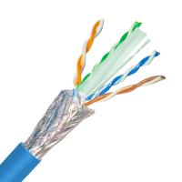 China OWIRE SFTP Cat7 Network LAN Cable 305m 0.57CU 7.0mm Orange for sale