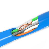 China OWIRE SFTP Cat7 Network LAN Cable 305m 0.57CU 7.0mm Orange for sale
