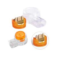 China UY2 Gel Filled Butt Connector 26 AWG 2 Wire Dual Pins Telephone Splice for sale
