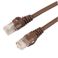 China UTP Cat5 Network RJ45 Connector Patch Cord Cable For Telecommunication for sale