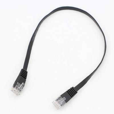 China UTP 3M 5M 10M Network Lan Cable Industrial Cat5 Cat6 Cat7 Cat8 Flat Patch Cord for sale
