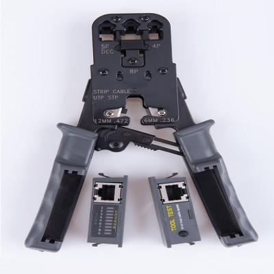 China Anatel Wire Stripper Network Cable Tester For 8P6P4P Crimping Tool for sale
