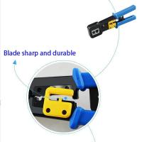 China EZ Network Cable Crimping Tool RJ45 RJ11 RJ12 Through Hole Plier 8P8C for sale