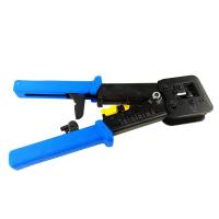 China EZ Network Cable Crimping Tool RJ45 RJ11 RJ12 Through Hole Plier 8P8C for sale