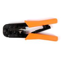 China Through Hole RJ45 Crimping Plier 8P8C Network Cable Wire Stripper Automatic Cutting Tool for Cat5E for sale