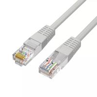 China CAT5e UTP Network Jumper Cable 1m OEM Custom Length PVC Ethernet Patch Cord for sale