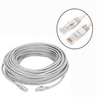China 3m Cat5e UTP Ethernet Patch Cord Network Cable Blue PVC 4 Pair for sale